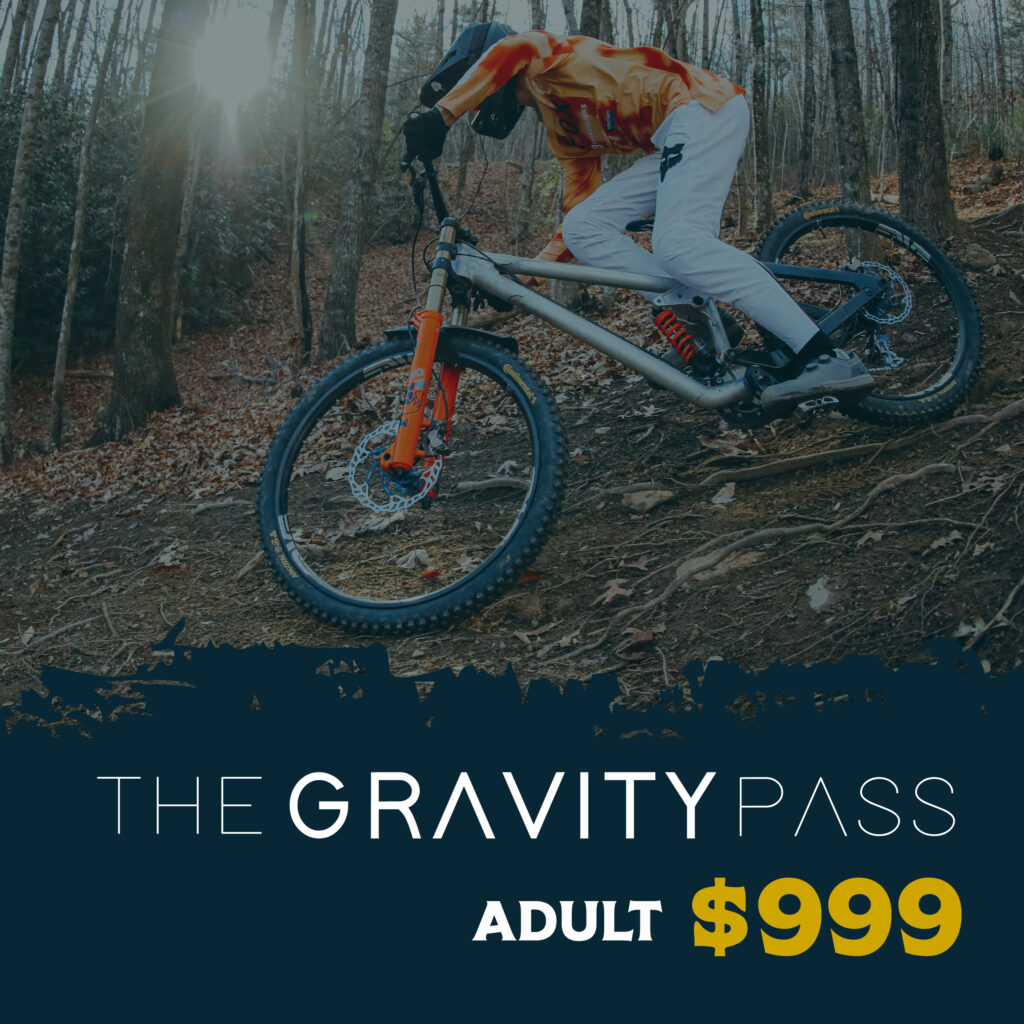 Adult Gravity Pass: $999 | Ride Rock Creek